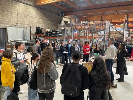 Visite du centre Leclerc de Vannes