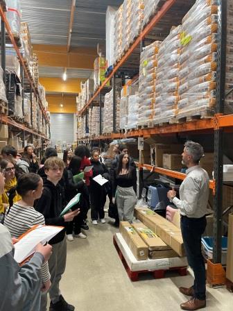 Visite du centre Leclerc de Vannes