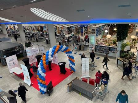 Visite du centre Leclerc de Vannes